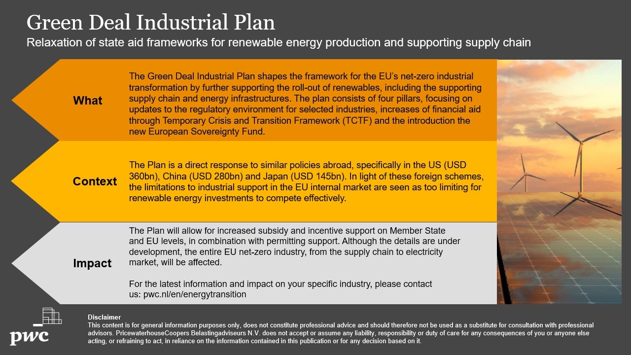 The new Green Deal Industrial Plan
